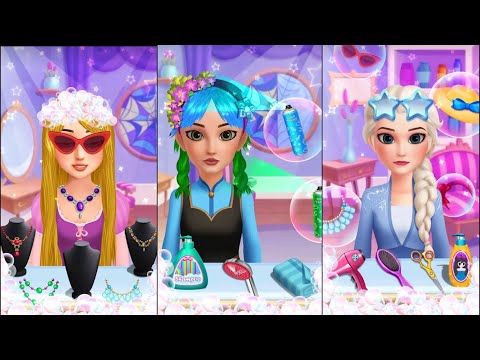 Hair Salon: Beauty Salon Game: 6 crazy hairstyles