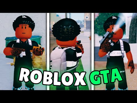 This ROBLOX HOOD RP GAME is better than GTA 5! (Roblox GTA 5)