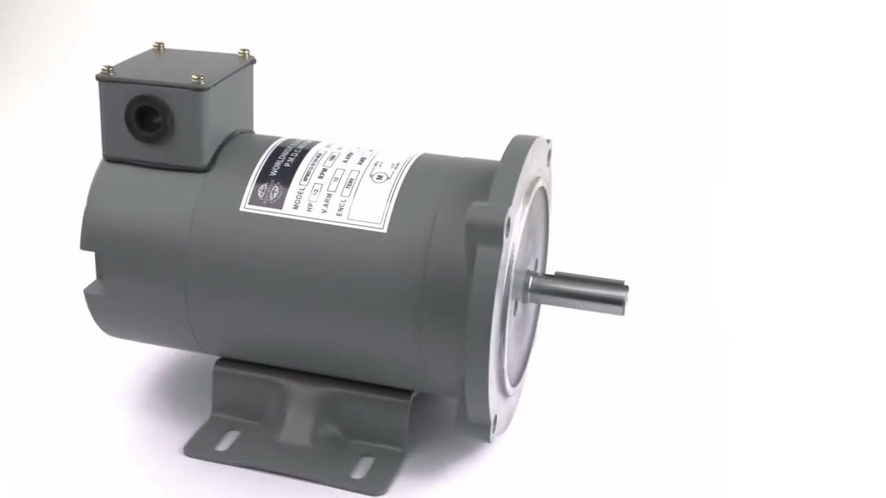 Motores DC de imanes permanentes de WorldWide Electric | Alta eficiencia, compactos y fiables