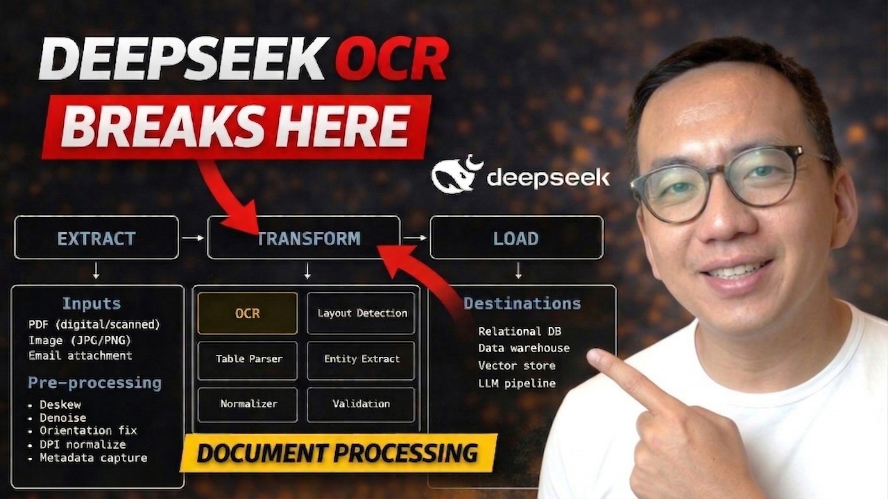 Document Processing, ETL, OCR, and DeepSeek-OCR | AI Deep Dive | Episode 1