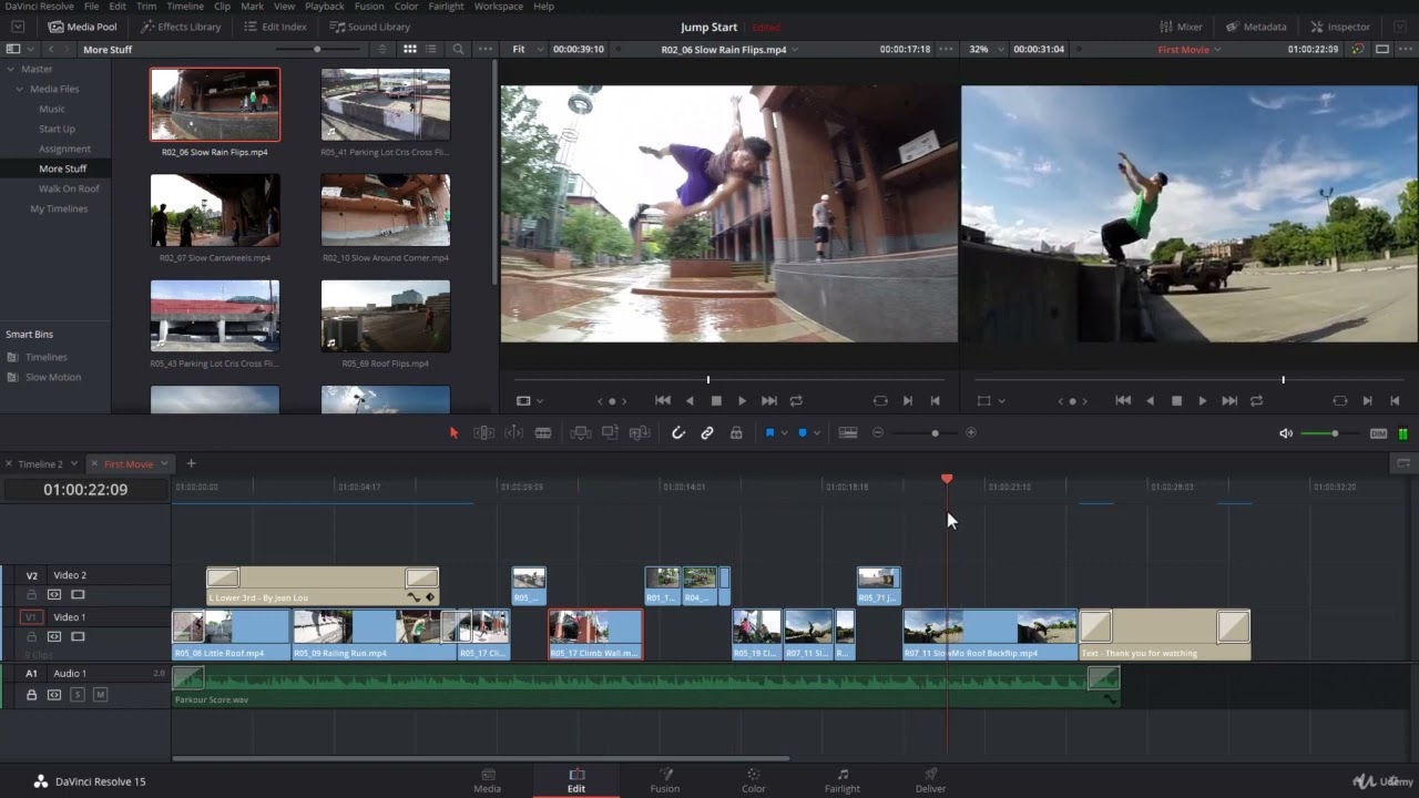Davinci Resolve 16 and 17 Tutorial 47 How to perform Replace Edit