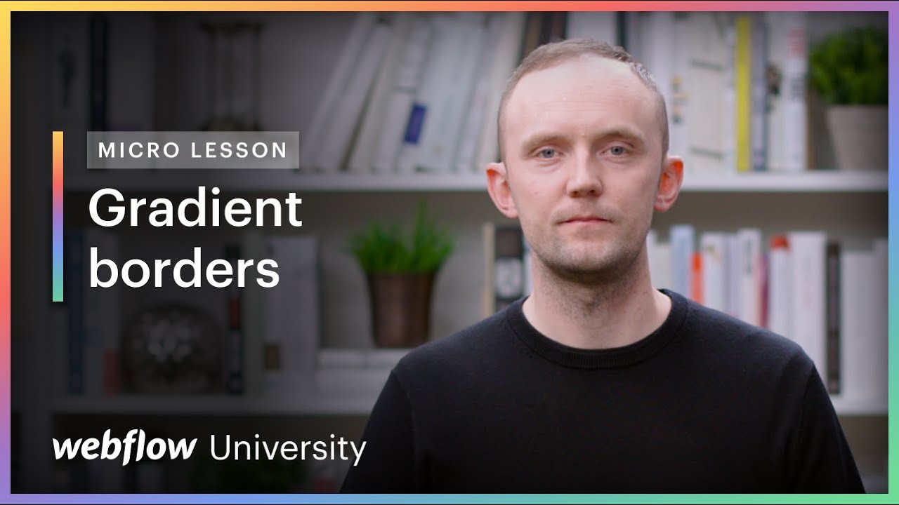 Custom gradient border (inspired by Apple) — Micro lesson #23