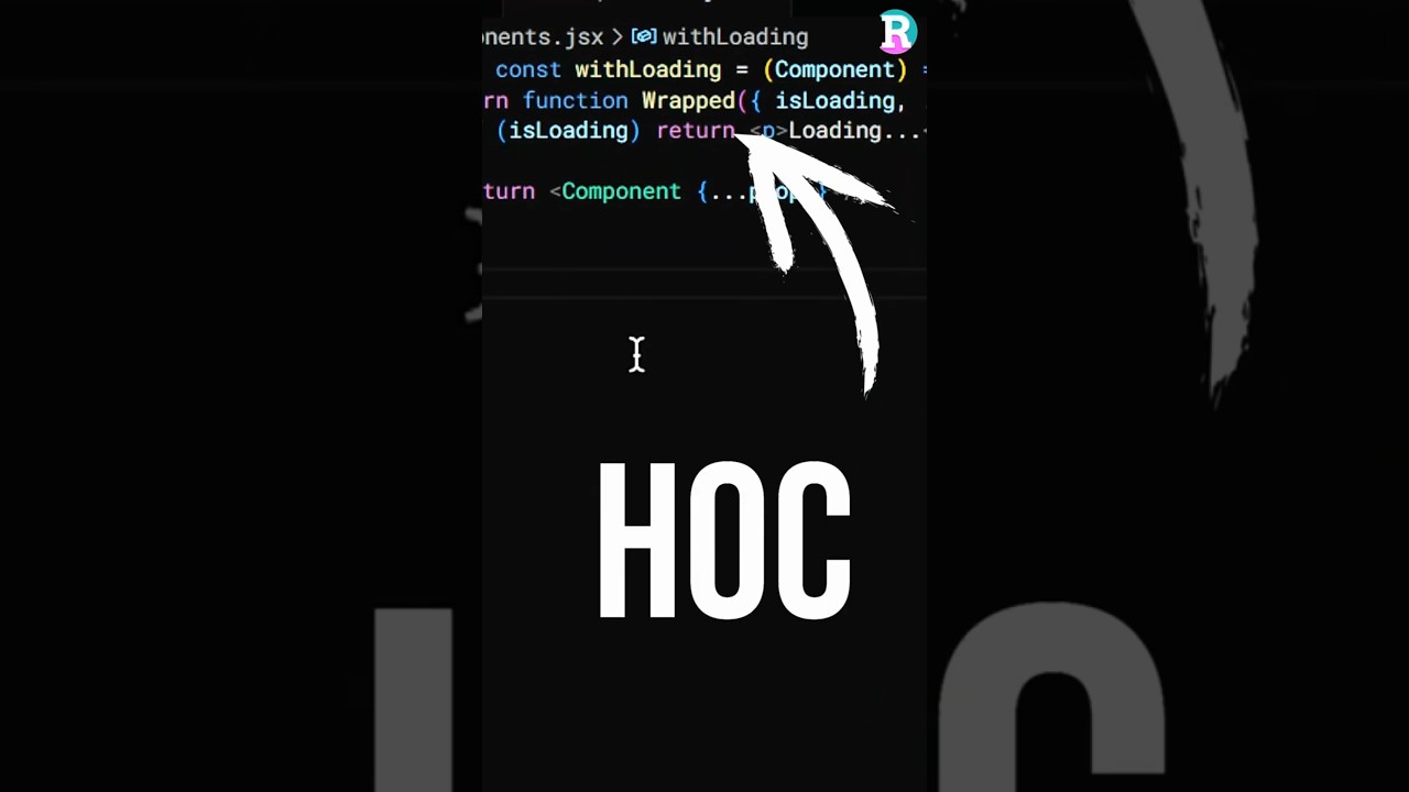 React HOC Explained in 20 Seconds! | Boost Code Reuse with Higher-Order Components