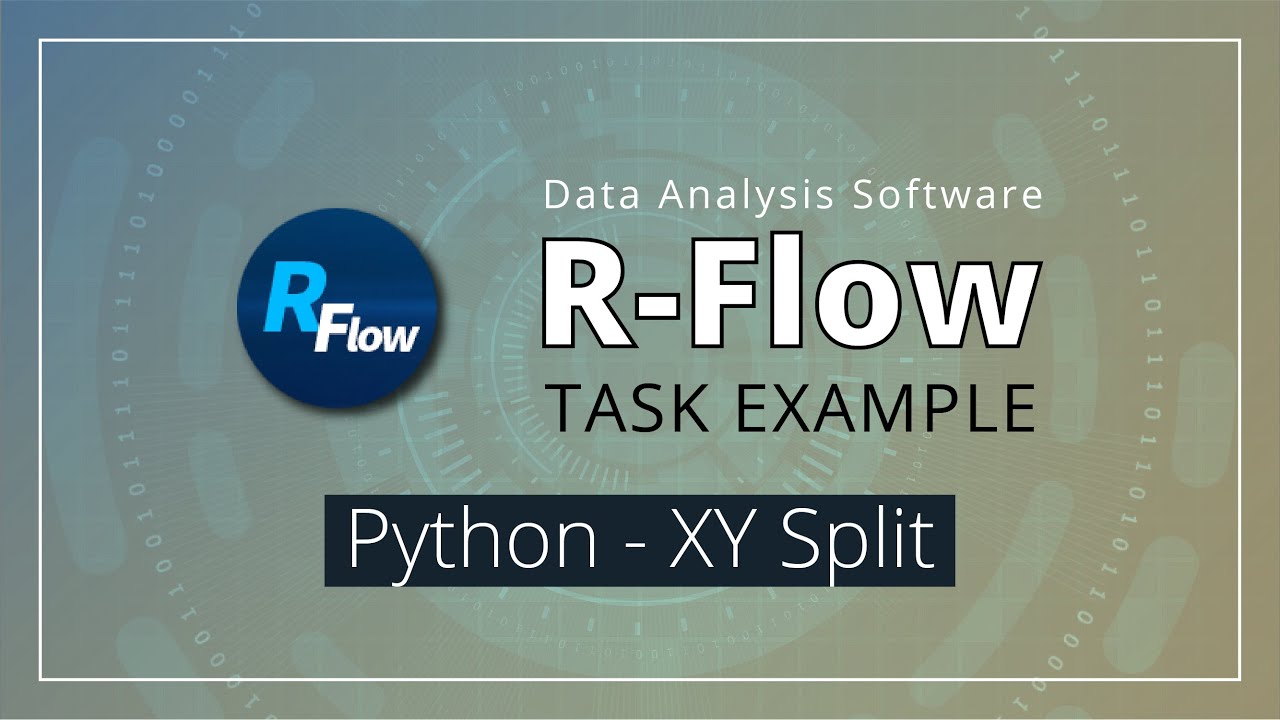 [R-Flow Task Example] Python - XY Split