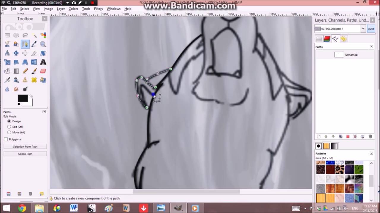 Wolf-style Inking Tutorial