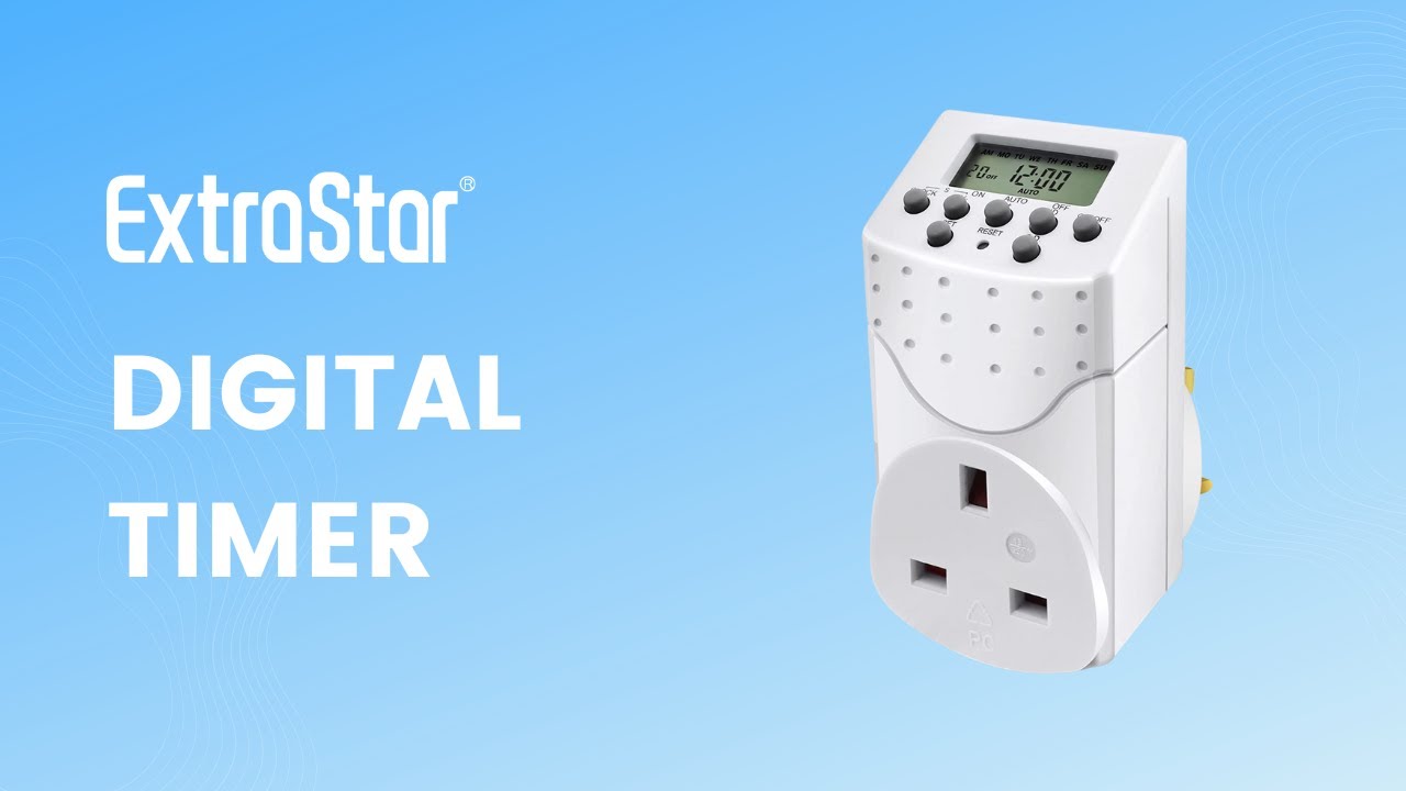 ExtraStar Digital Timer (EMT757) Setup Guide - Program Your Home Appliances with Ease!