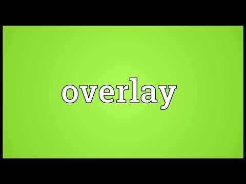 overlay meaning in English