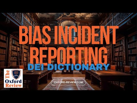 Bias Incident Reporting