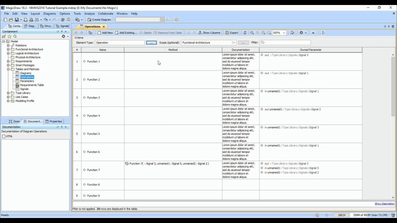 NMWS2016 Documenting Model Elements