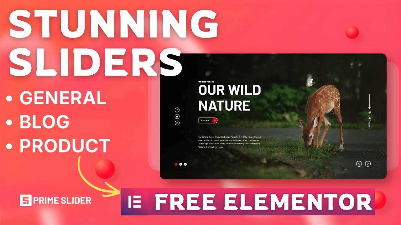 Free Slider for Elementor | Prime Slider Elementor Addons - Soft Expert