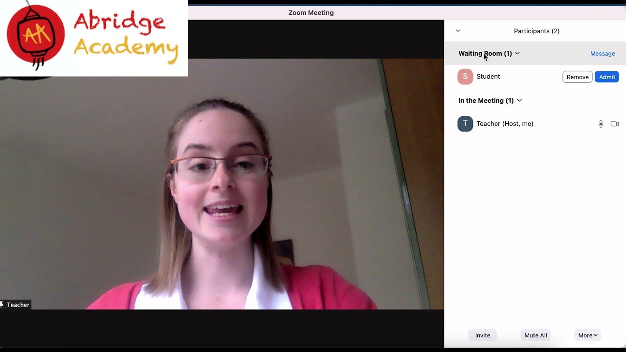 Teaching on Zoom, VooV or Zhumu – Abridge Academy