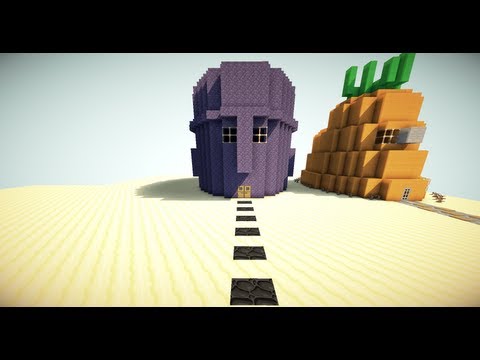 SquidWards House Minecraft Project