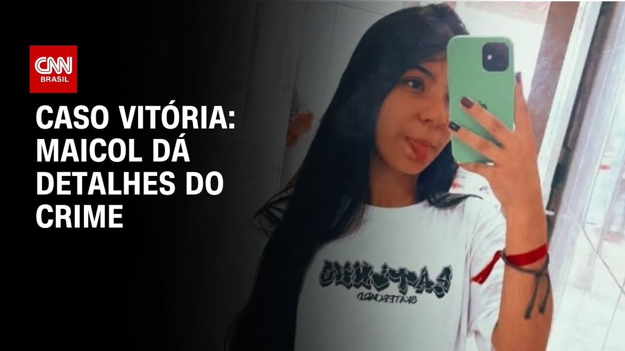 Vídeo: assista à confissão de Maicol sobre a morte de Vitória | CNN Brasil