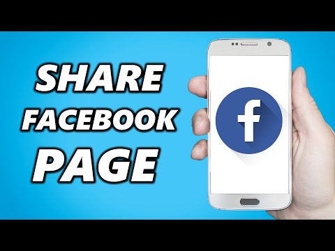 How to Share Facebook Page Link! (On Mobile)