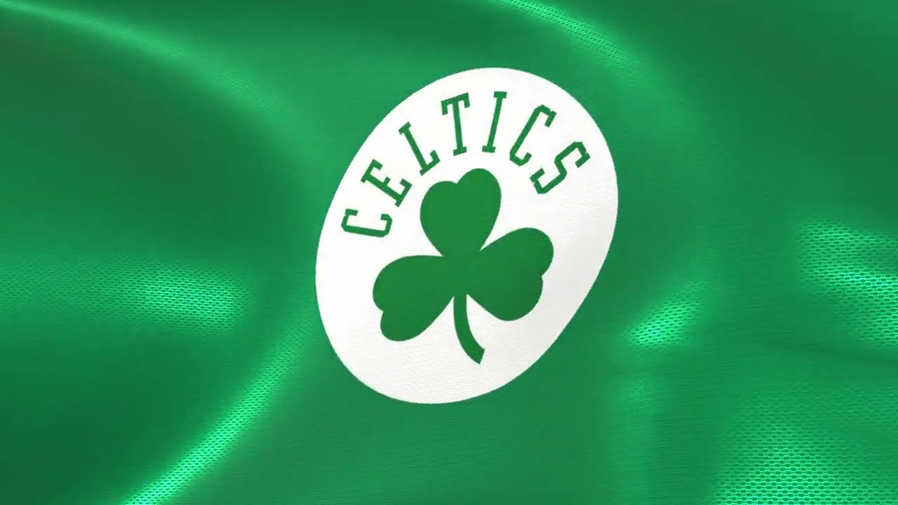 Boston Celtics Flag Logo Animation