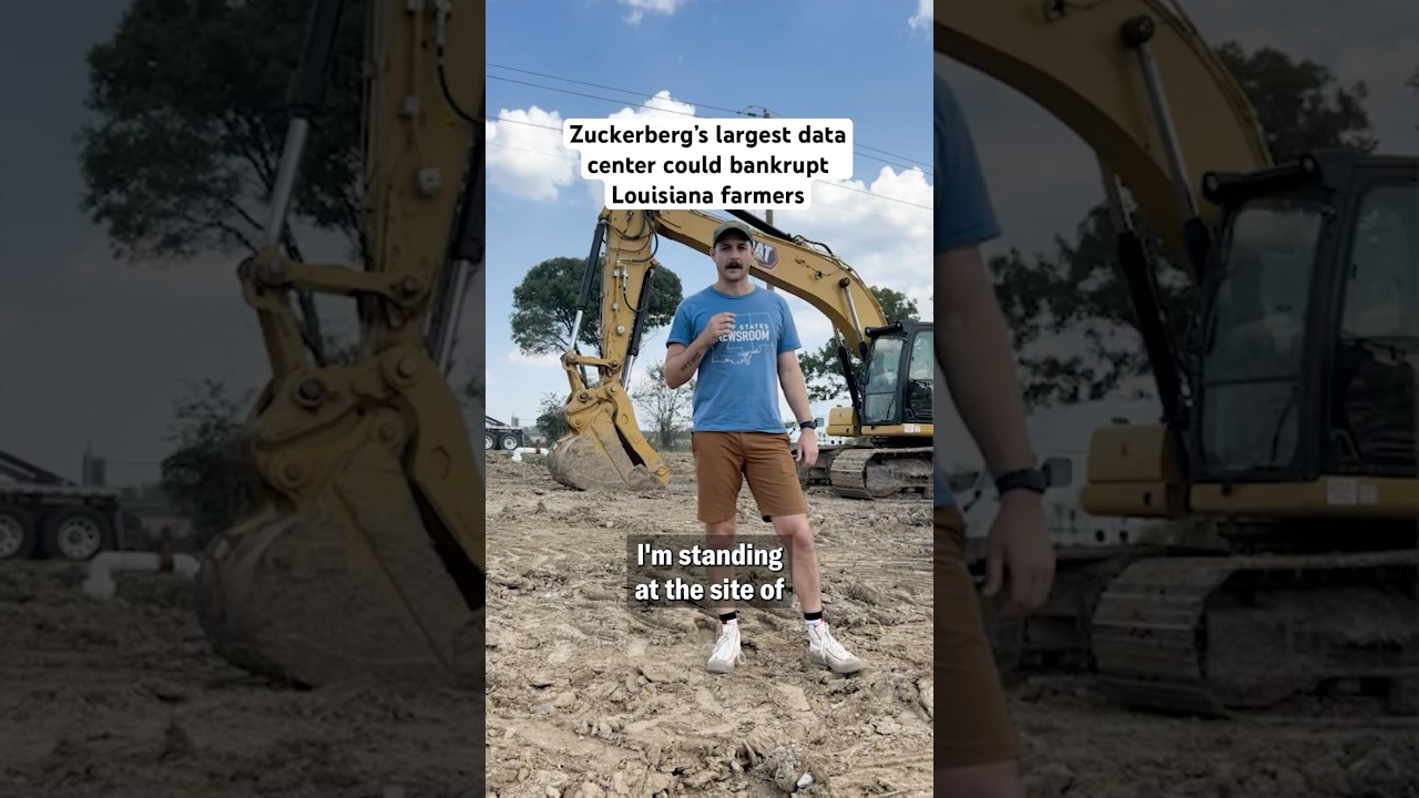 This Meta data center is the size of Manhattan. It could bankrupt Louisiana farmers.