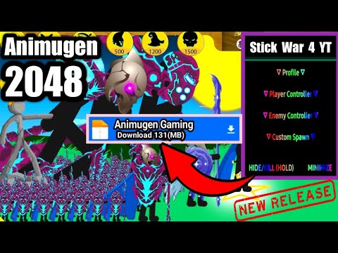 Animugen 2048 Mod Vip Download ?? | Stick War Legacy