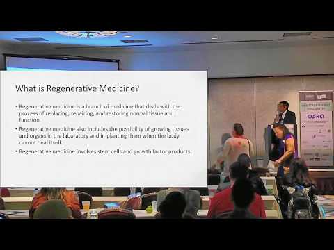 Regenerative Medicine - 02 Types of Regenerative Medicine Therapies at Midwest Pain Expo