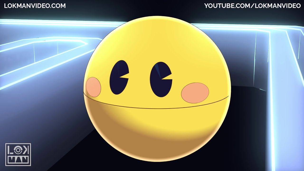Pac-Man Vs Big Monster PACMAN - LokmanVideo