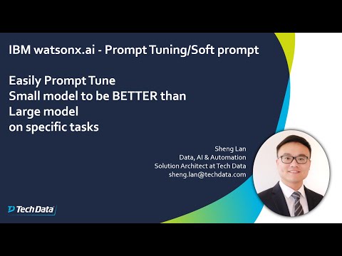 Prompt Tuning Small Model to Outperform Large Model using IBM watsonx.ai | No Code