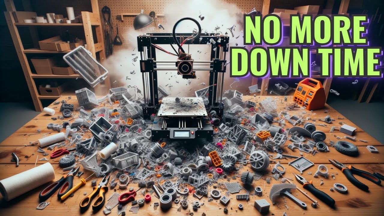 Never Let Your 3D Printer Sit Broken Again With These Spare Parts!