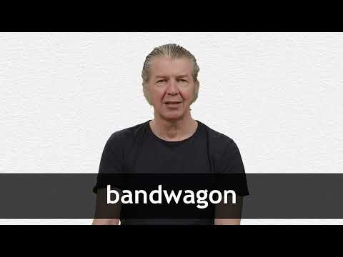 How to pronounce BANDWAGON in American English