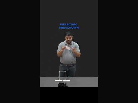 Dielectric Breakdown #electrostatics #science #physics #education #experiment #physicsexperiment