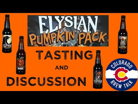 Elysian Pumpkin Pack Beer tasting and Review