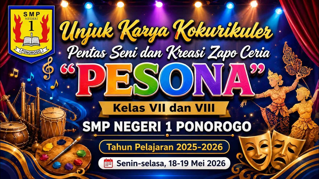 PENTAS SENI DAN KREASI ZAPO CERIA 2026