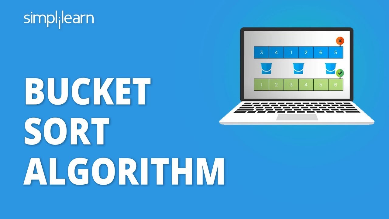 Bucket Sort Algorith / Radix Sort Algorithm | Bucket Sort In Data Structure | Simplilearn