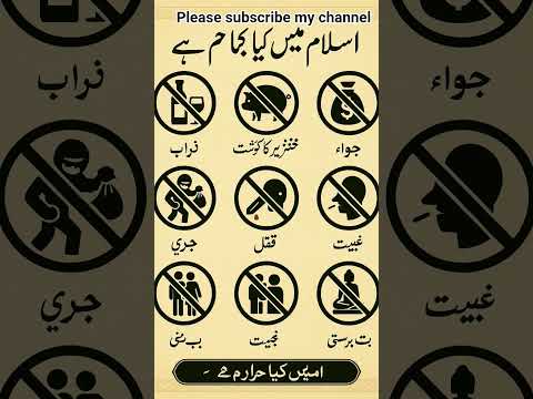 haram in islam 2 #allah #quran #namaz #dua #hajj #haram #wrestlemania #midnightace #bamboo #ipl #mi