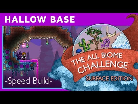 Steam Community :: Video :: Hallow Base ~ Terraria All Biome Challenge
