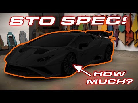 STO SPEC! * More $ than the Aventador? Ordering the Lamborghini Huracan STO * Super Trofeo Omologato