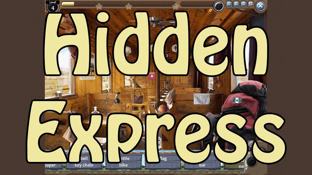 Hidden Express on Facebook: Level 1 Item Locations
