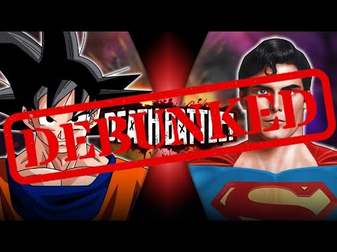 Goku VS Superman #1 (Death Battle) DEBUNKED