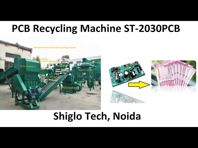 PCB Recycling Machine - PCB Component Dismantling Machine ST-CDM ...