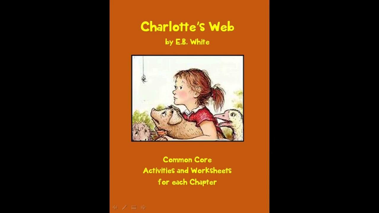 Charlotte's Web Chapter Worksheets CCSS Grades 2, 3, and 4 Common Core Preview