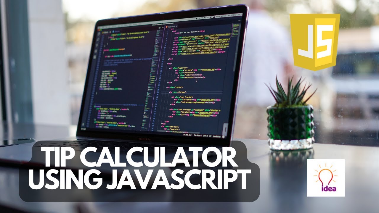 Tip Calculator Using JavaScript | JavaScript Project