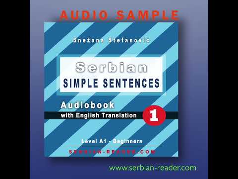 Snežana Stefanović: Serbian SIMPLE SENTENCES S 1 - A1-Beginners: Audiobook