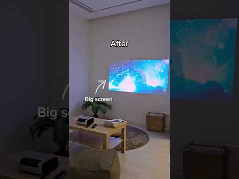 Step into a new dimension of entertainment in just 3 seconds! ✨ #ViewSonic #Projectors #shorts