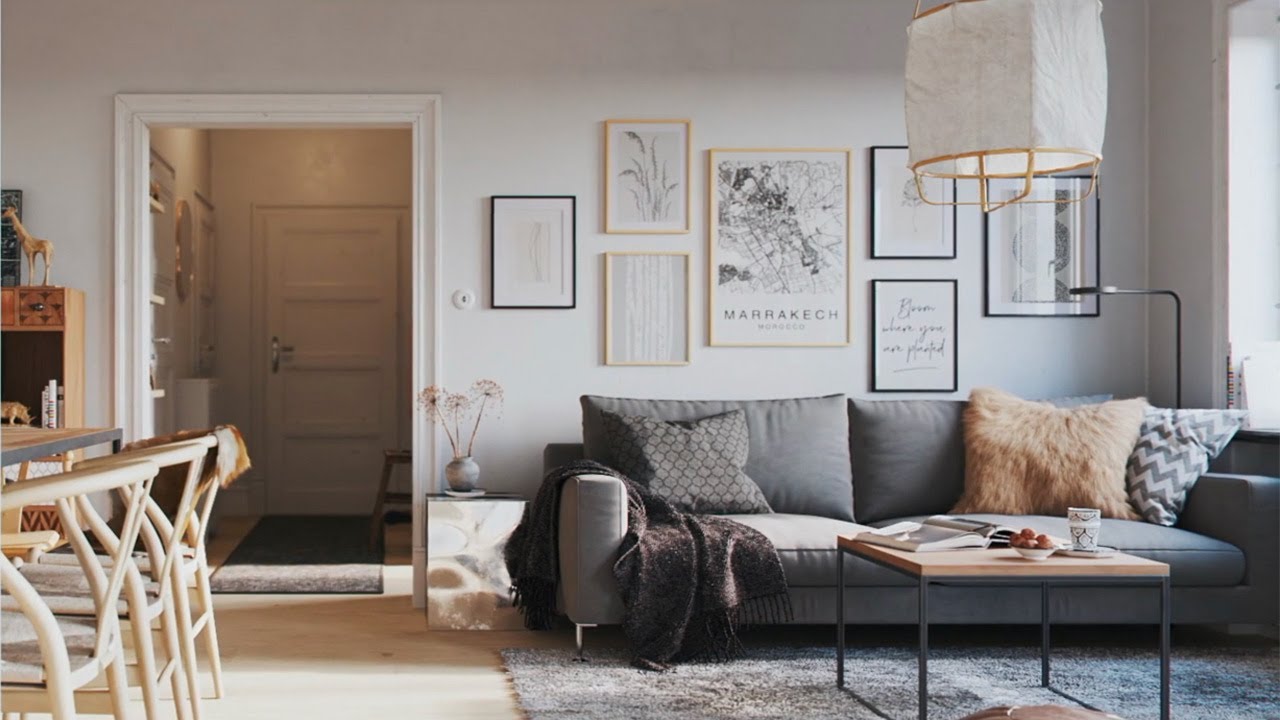 Warm And Cozy Scandinavian Interiors [Visualized]
