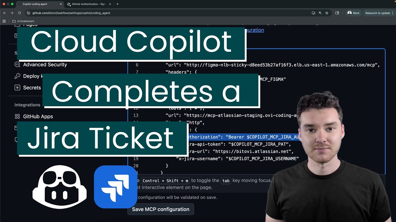 Cloud Github Copilot Completes a Jira Ticket by Itself