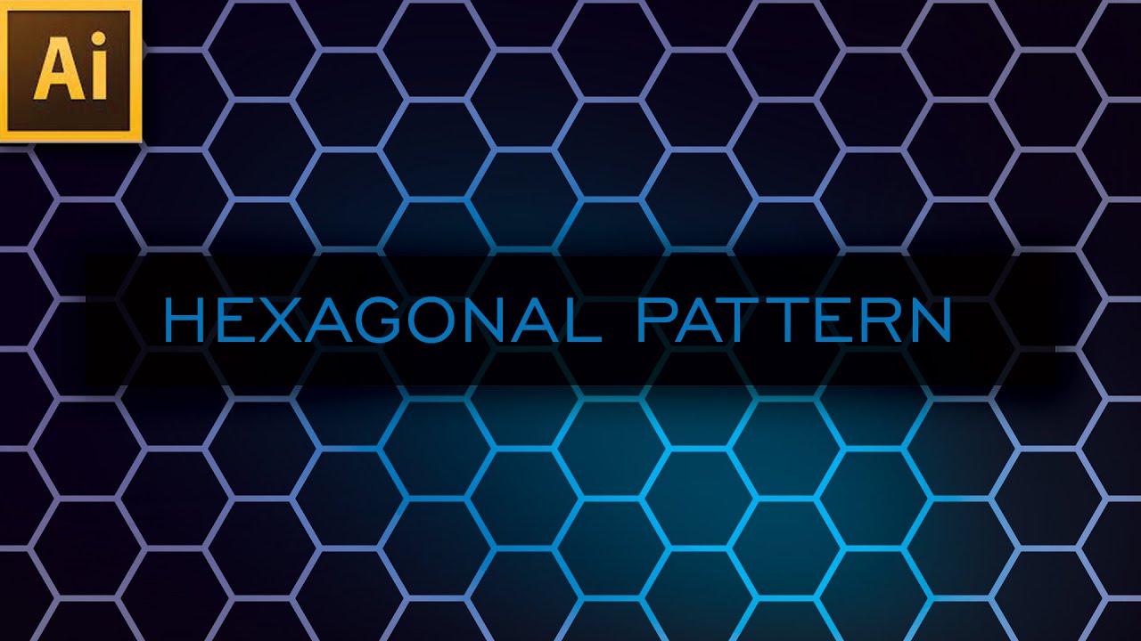 Hexagonal Pattern | Honeycomb Pattern in Adobe Illustrator