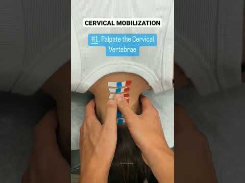 How to perform Cervical Mobilization?#physicaltherapy #anatomy_physiology