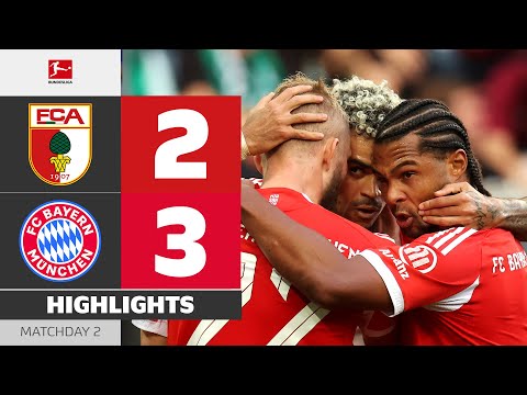 Live statistics FC Augsburg vs Bayern München - Bundesliga 2026