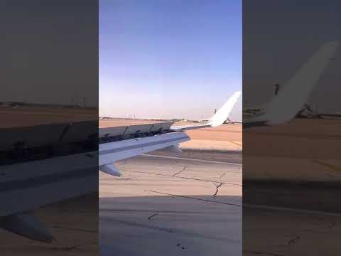 The airplane speed brakes #speedbrakes #spoilers #justlanded #shorts #braking #flapsdown #airbus