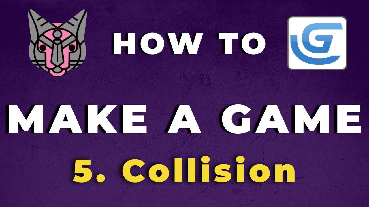 How To Make A Game with GDevelop - Collision (E05)