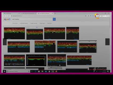 How to play Atari Breakout on Google