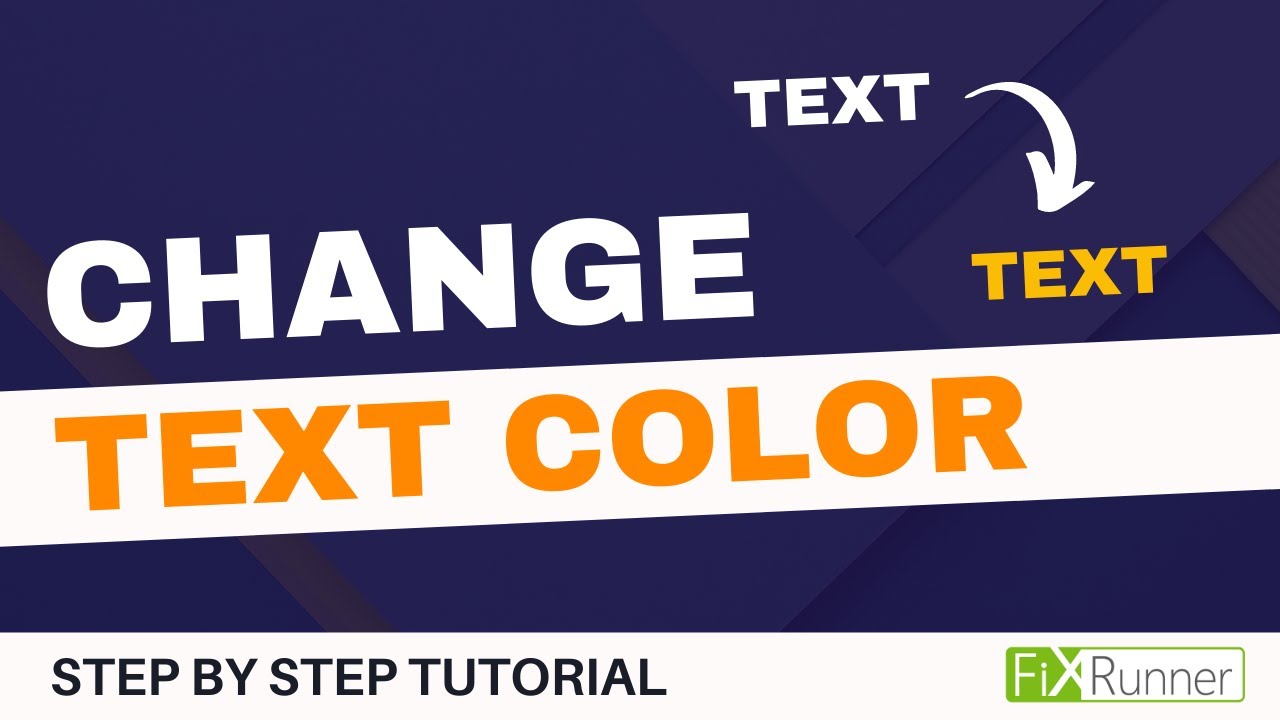 How To Change The Text Color In WordPress