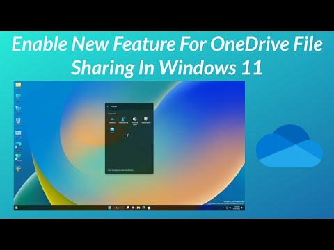 Enable New Feature For OneDrive Sharing In Windows 11 File Explorer